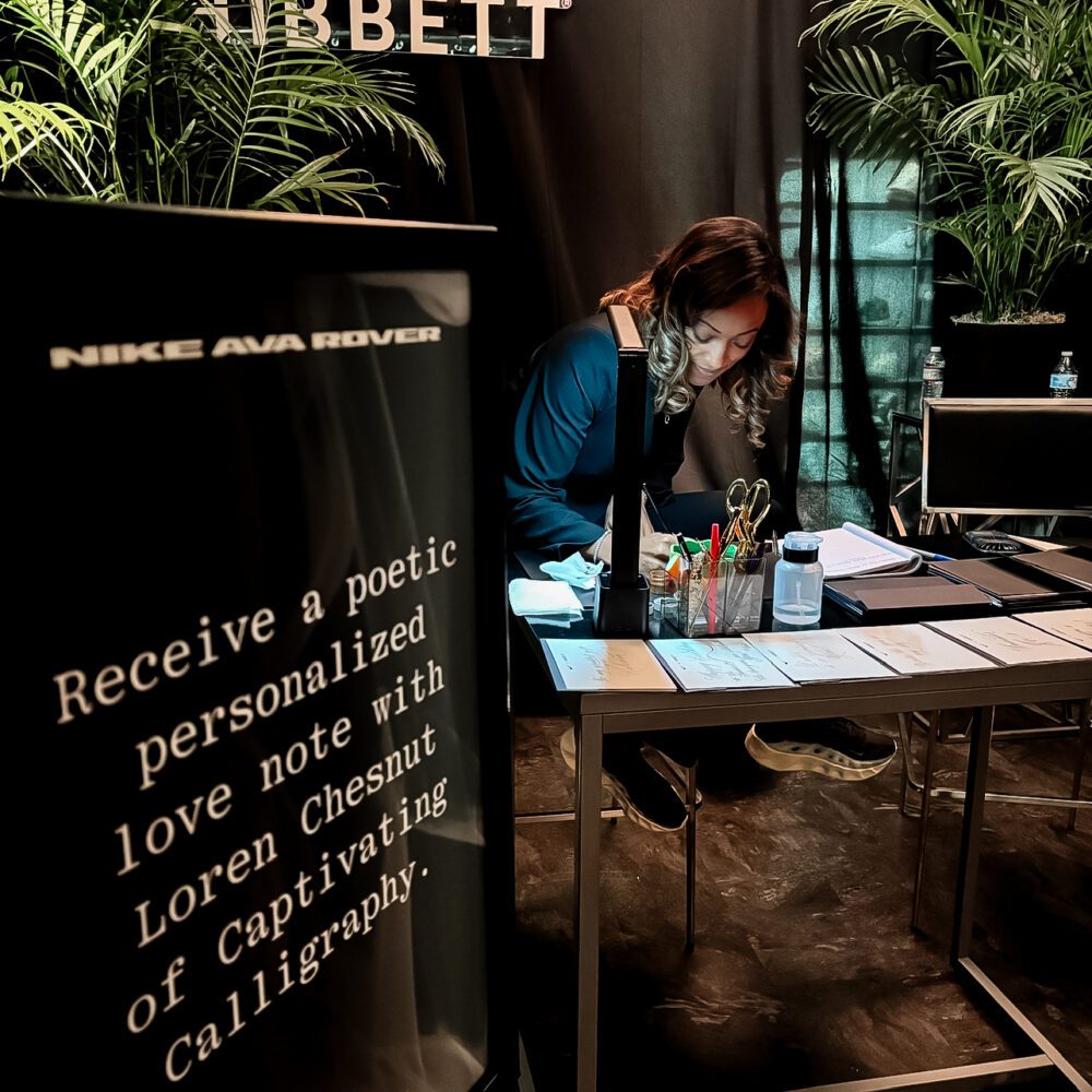 Atlanta Live Calligraphy & Engraving for Events | Captivating Calligraphy